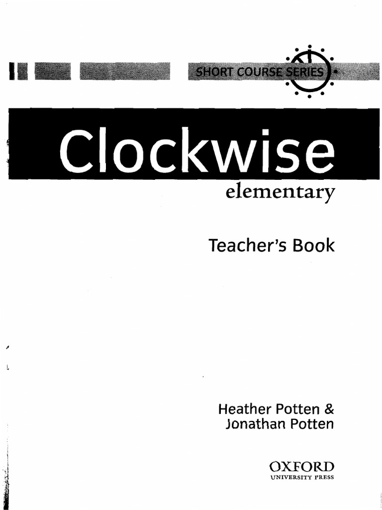 Clockwise Elementary Teachers Book | PDF
