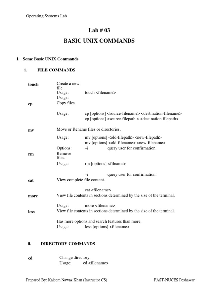 OS Lab # 03 | PDF | Software Repository | Computing