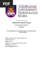 Experiment 8 Preparation of Cyclohexene From Cyclohexanol | PDF | Mole (Unit) | Distillation