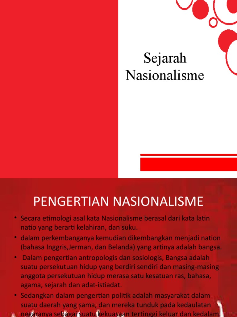 Sejarah Nasionalisme - Felda Noor Sa'idah | PDF