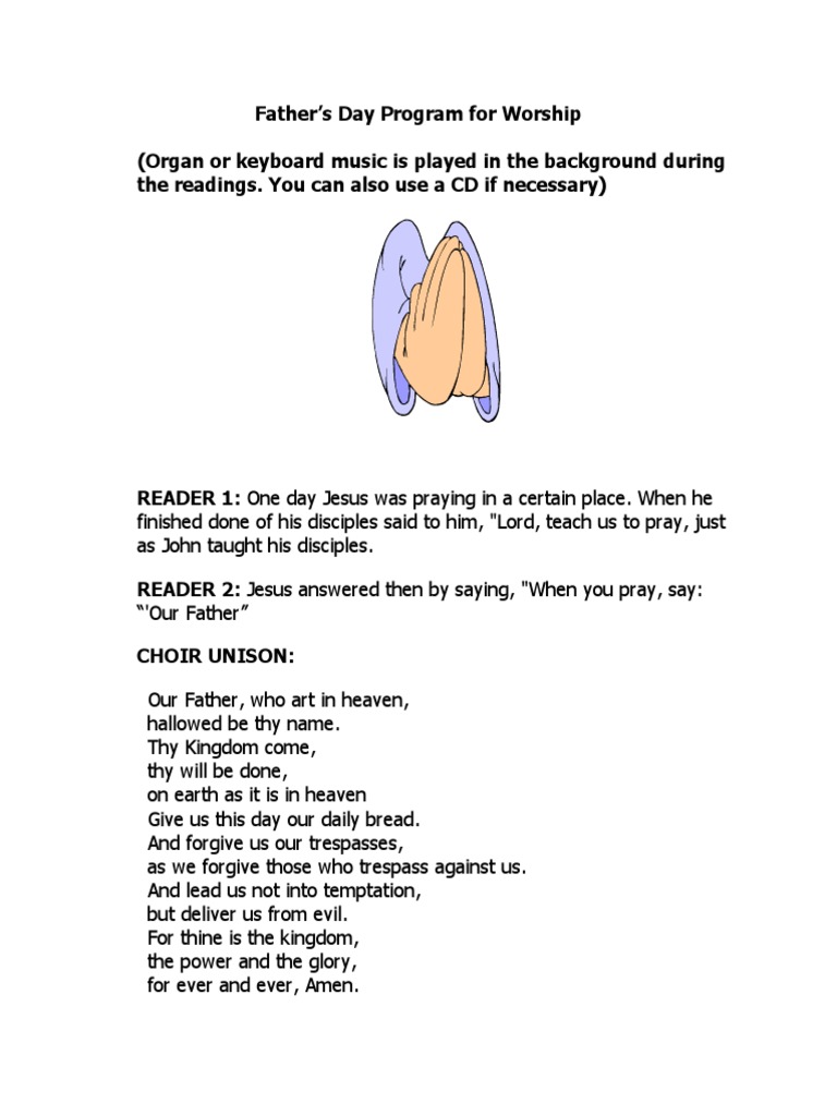 Our Father Choir Musical | PDF | Lord's Prayer | Prayer
