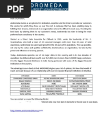 Andromeda Brochure | PDF | Insurance | Loans