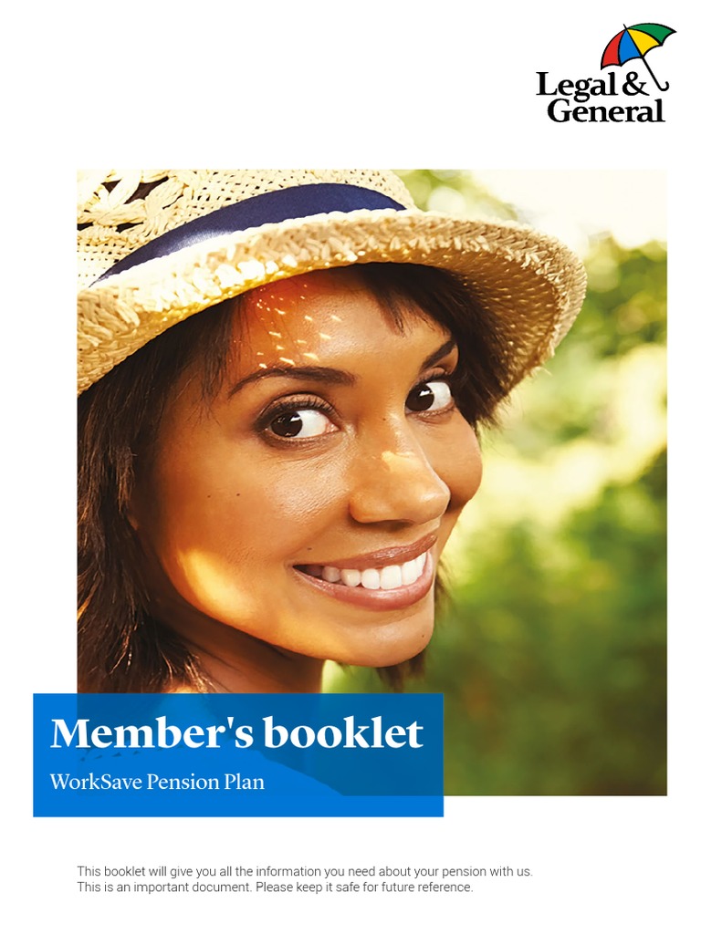 Member's Booklet - WorkSave Pension Plan - W12105 (1120) | PDF ...