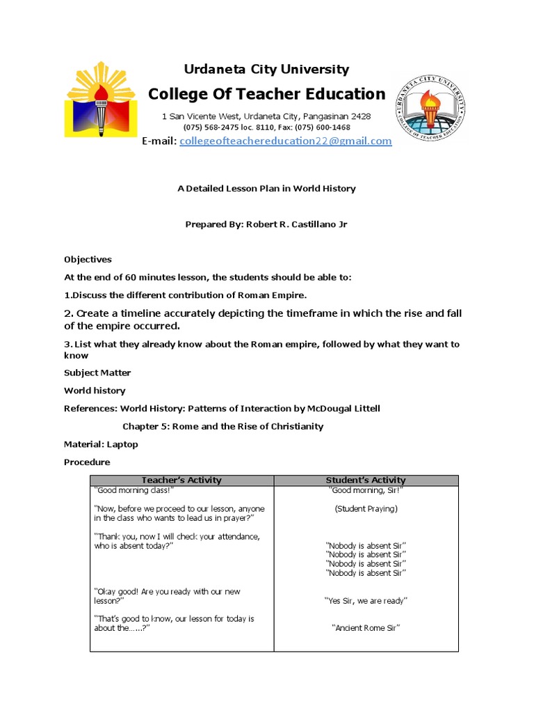College of Teacher Education: Urdaneta City University | PDF | Julius ...