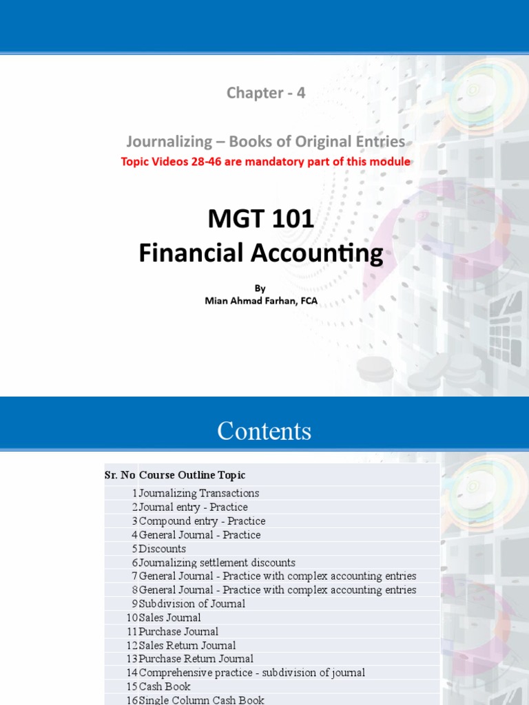 Journalizing Transactions in Accounting | PDF | Debits And Credits ...