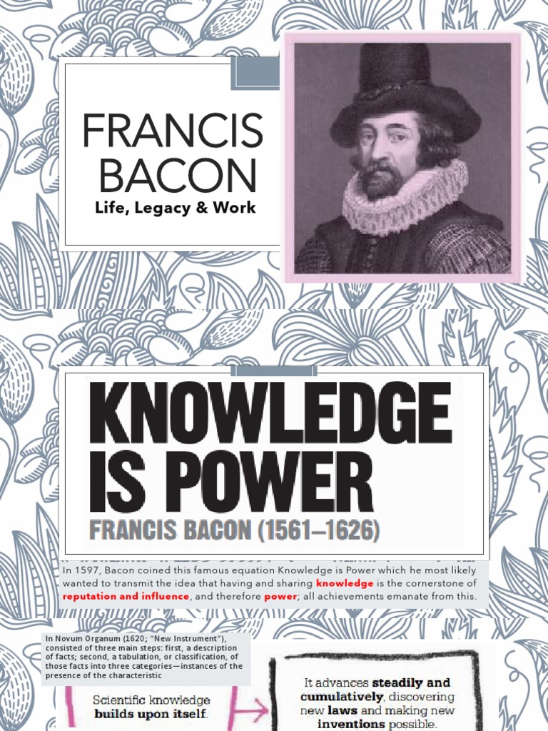 Francis Bacon's Life and Scientific Legacy | PDF | Francis Bacon ...