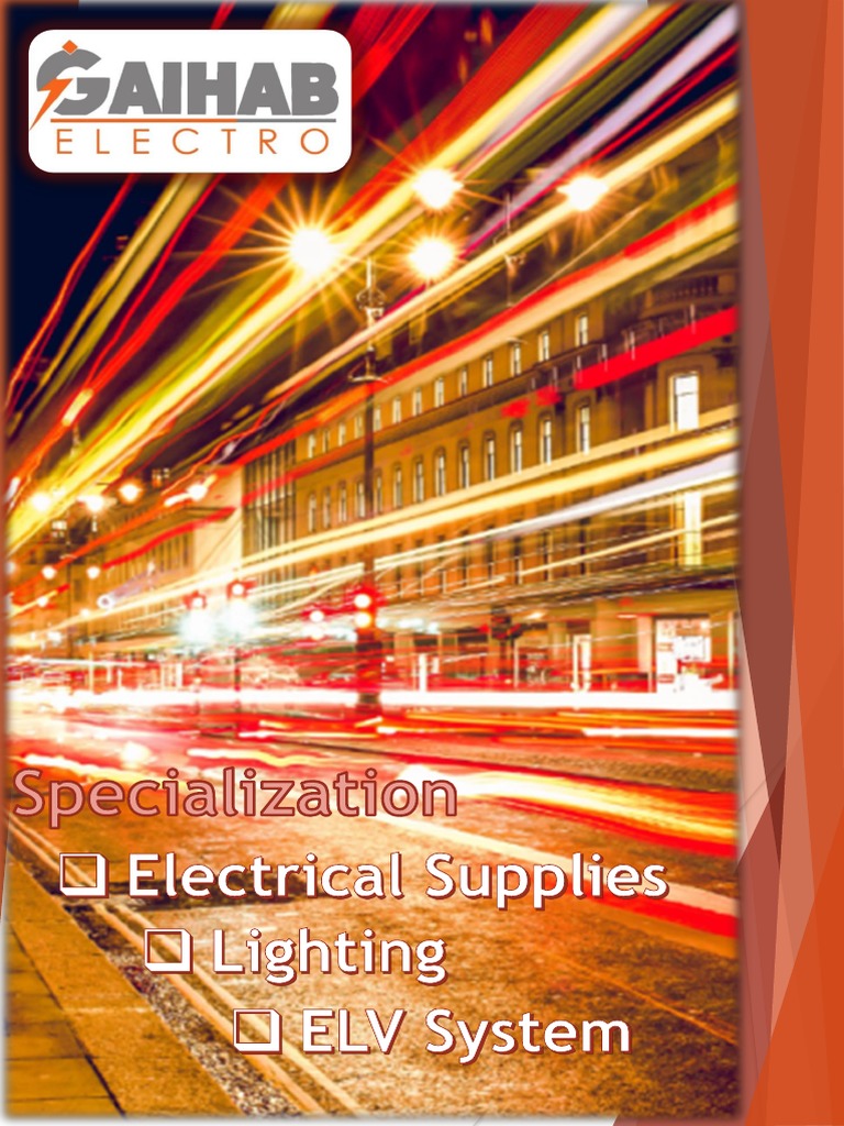 Qatar Electrical Supplies & Services Overview | PDF | Electrical ...