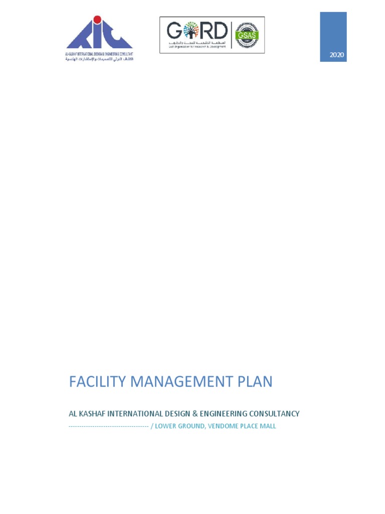 Facility Management Plan Sample | PDF | Fire Safety | Safety