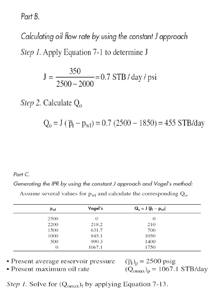 Vertical Well IPR Analysis Using Vogel's Equation | PDF | Petroleum ...