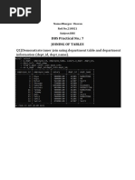 DBMS Lab Question Bank | PDF | Pl/Sql | Information Science