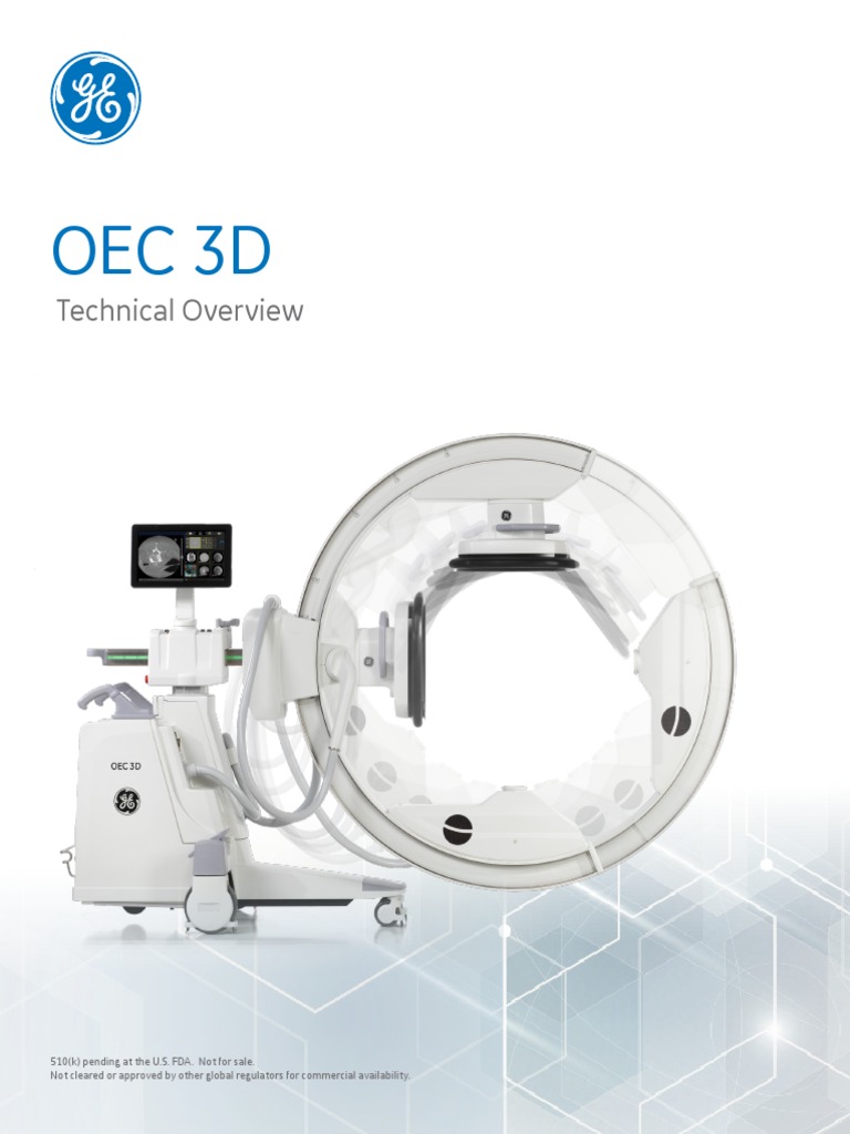 OEC 3D Technical Overview 510K | PDF | Surgery | Stereoscopy