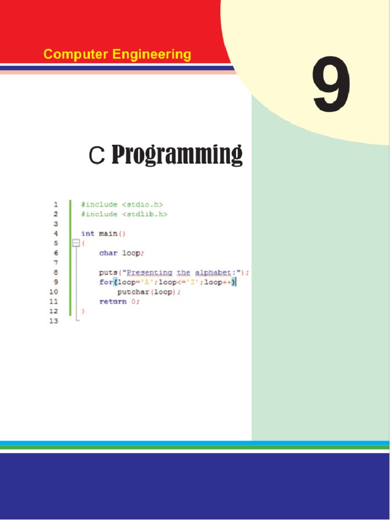 Grade - 9 Computer Engineering - C-Programming | PDF | Assembly Language | Control Flow