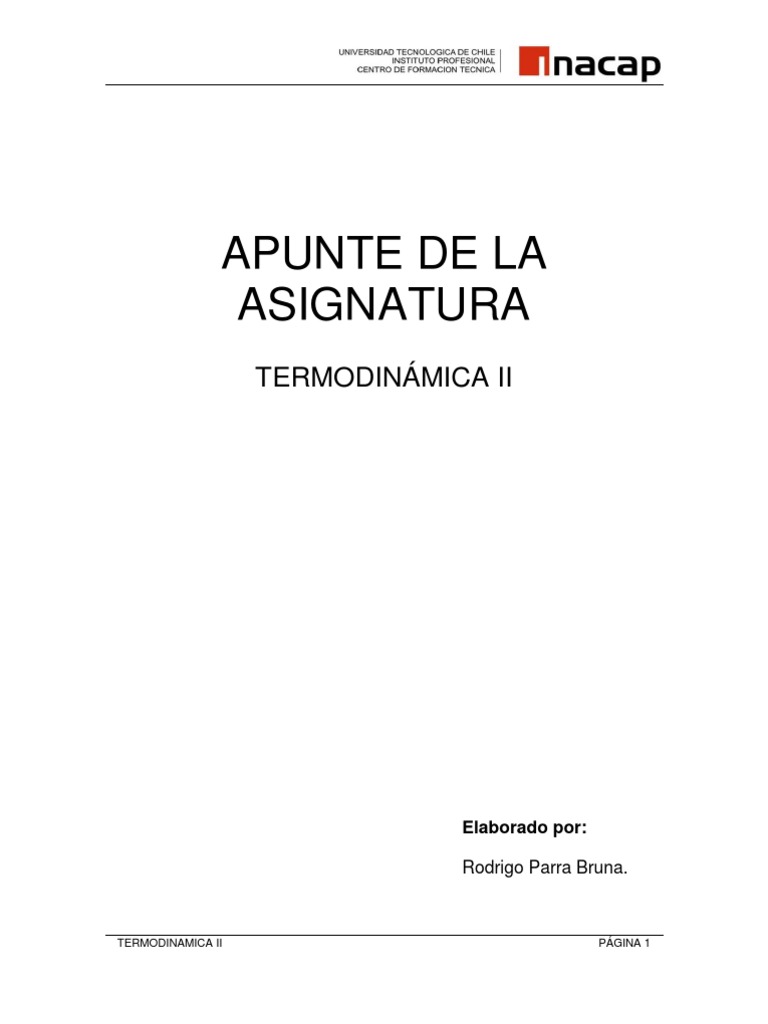 Apunte Td2 Con Guias O2011 | PDF | Combustión | Entalpía