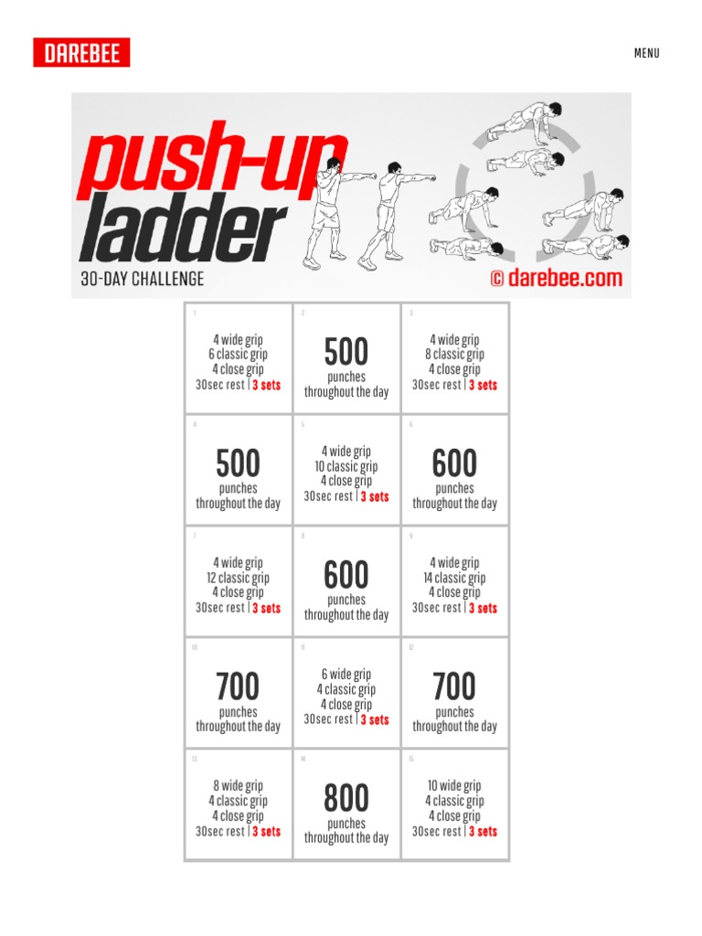Push-Up Ladder Challenge | PDF | Software | Cyberspace