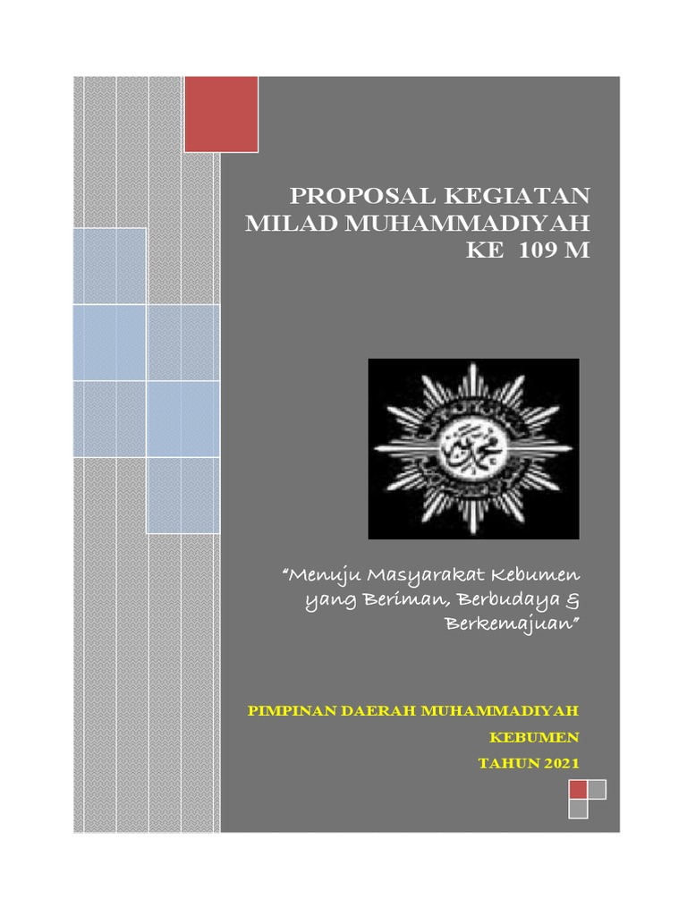 PROPOSAL PESERTA MILAD Editanku | PDF