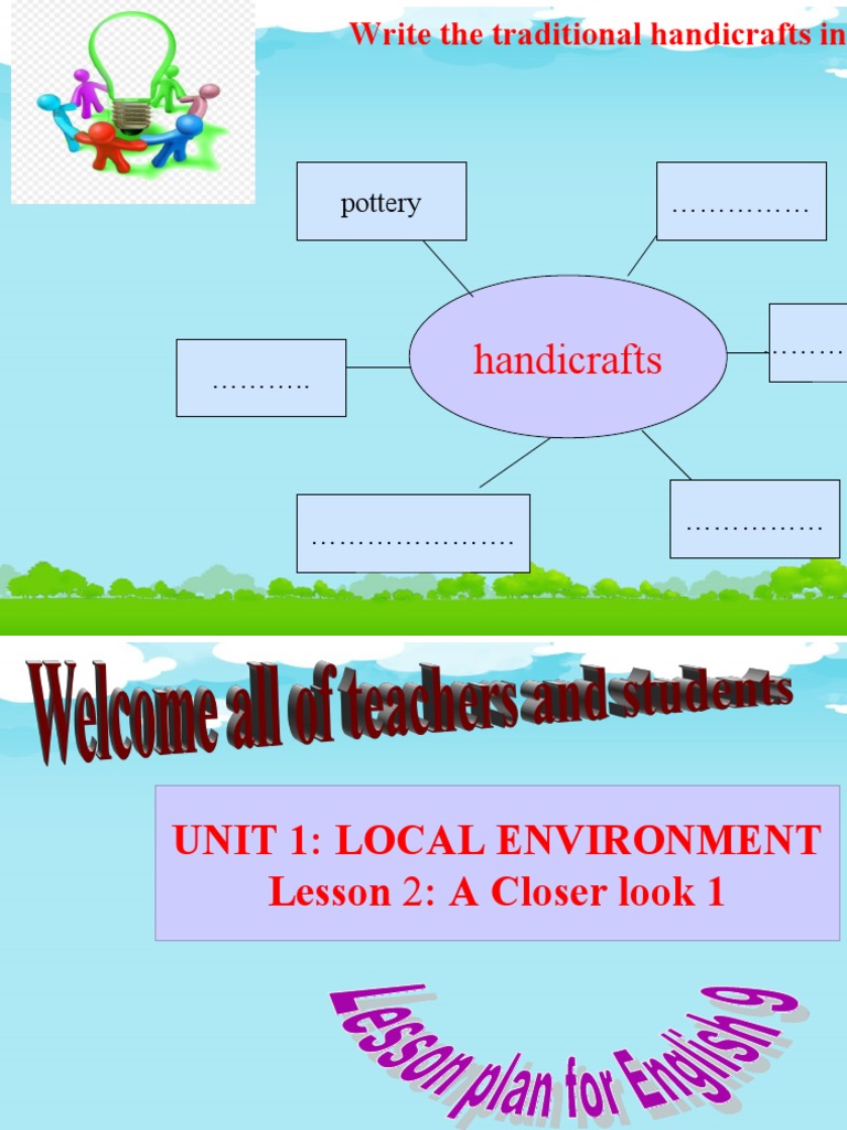 Unit 1 Local Environment Lesson 2 A Closer Look 1 | PDF | English ...
