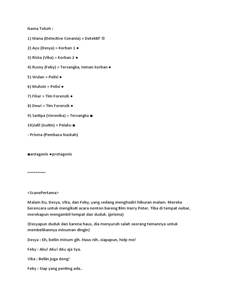 Dialog | PDF | Fiksi Misteri, Thriller, & Kejahatan