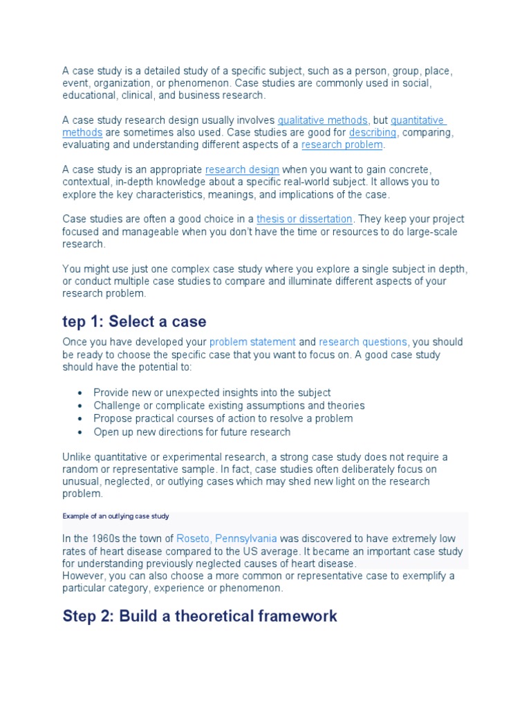Case Analysis | PDF | Case Study | Data