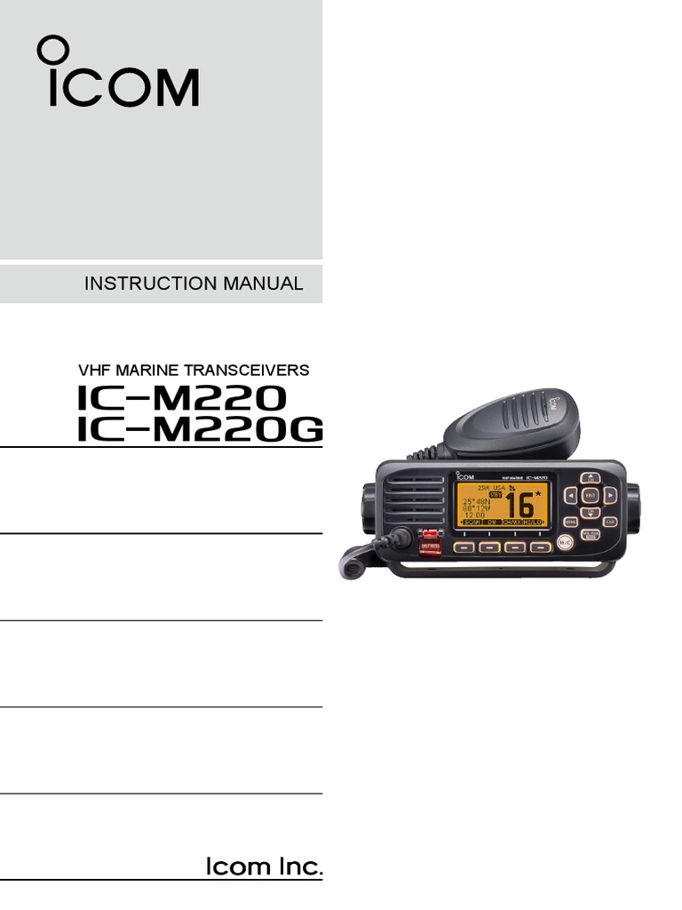 M220 Instruction Manual 04-29-2019 | PDF | Antenna (Radio) | Radio