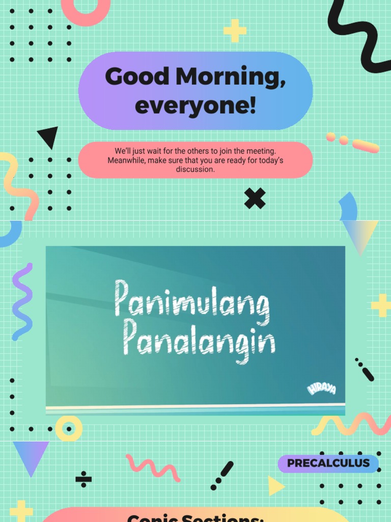 The Equation of A Parabola | PDF