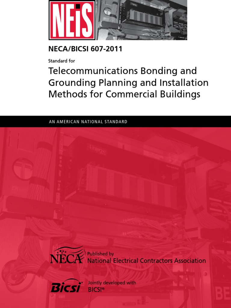 NECA-BICSI 607-2011-Telecom Bonding and Grounding | PDF