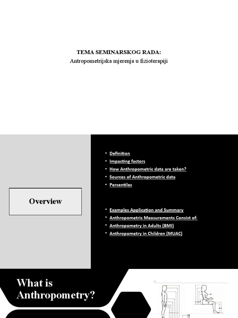 Antropometrijska Mjerenja | PDF | Anthropometry | Body Mass Index