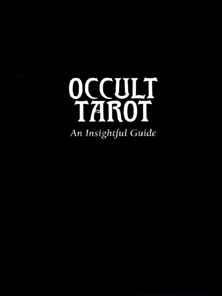 Occult Tarot | PDF