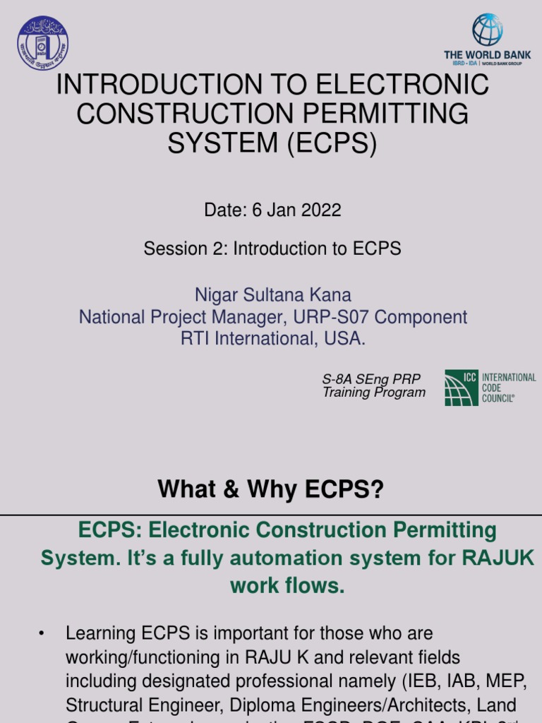 S2 - Introduction To ECPS | PDF | Password | Appeal
