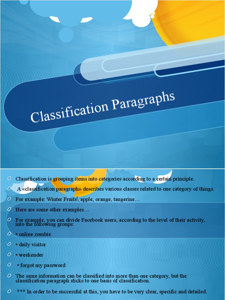 Classification Paragraph | PDF | Musical Instruments | Guitars