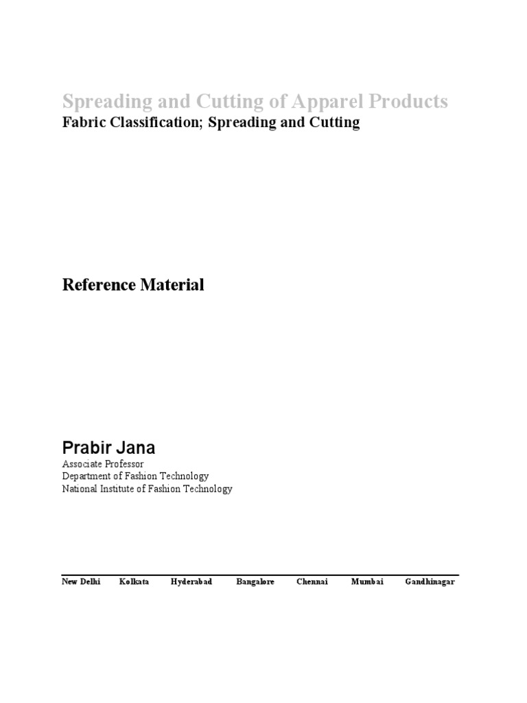 Fabric Classification | PDF | Textiles | Symmetry