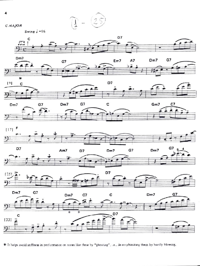 24 Jazz Etudes | PDF | Notation | Music Performance
