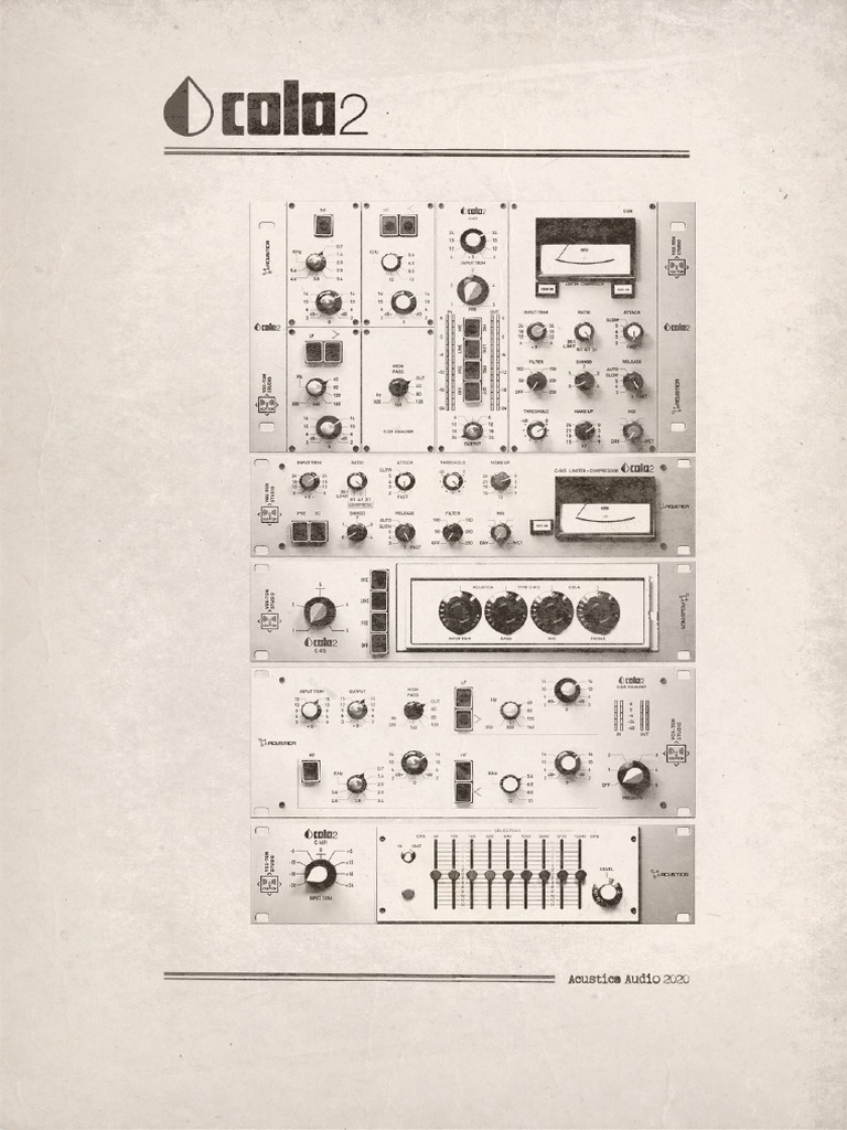 Cola2 Manual | PDF | Equalization (Audio) | Electrical Engineering