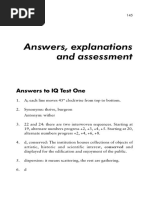 MENSA Intelligence Test: Correct Answers: 0 / 35 | PDF