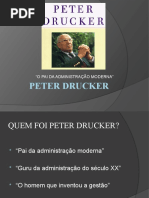 Teorias de Gestão de Peter Drucker | PDF | Economia | Federação