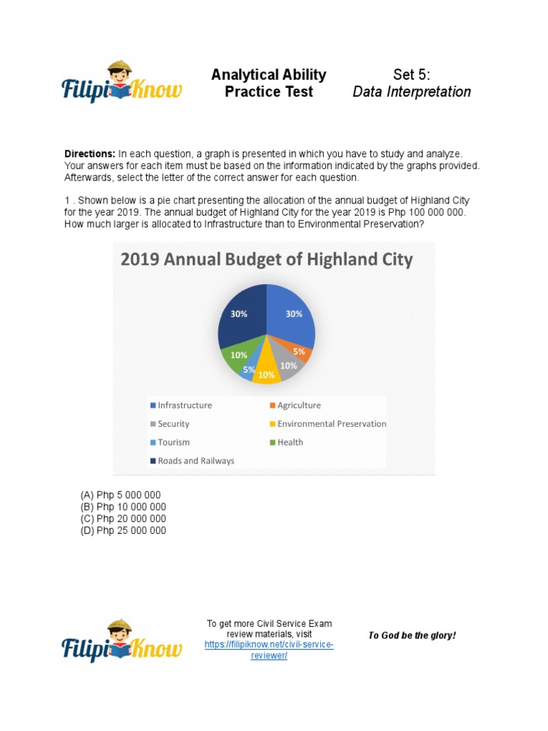 Analytical Ability Practice Test Set 5 | Download Free PDF | Php ...