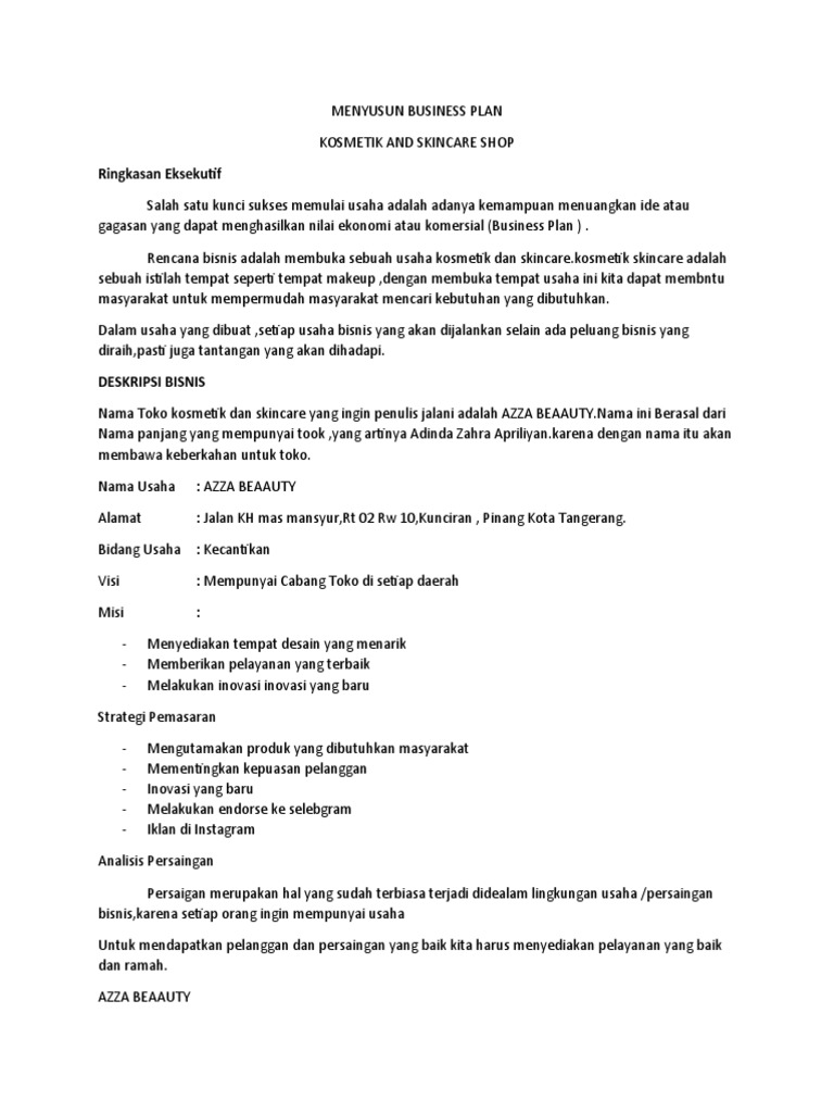 Tugas KWH | PDF | Bisnis