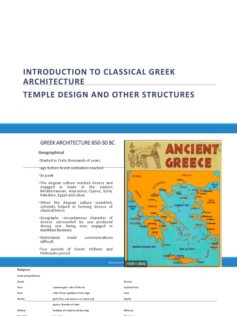 1 Greek Architecture Temples and Other Structures | PDF | Ancient ...