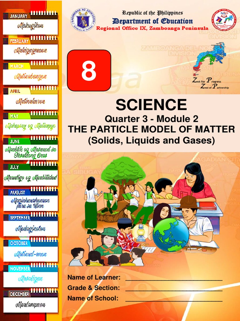 Science 8 Module 2 Version 3 | PDF | Gases | Liquids