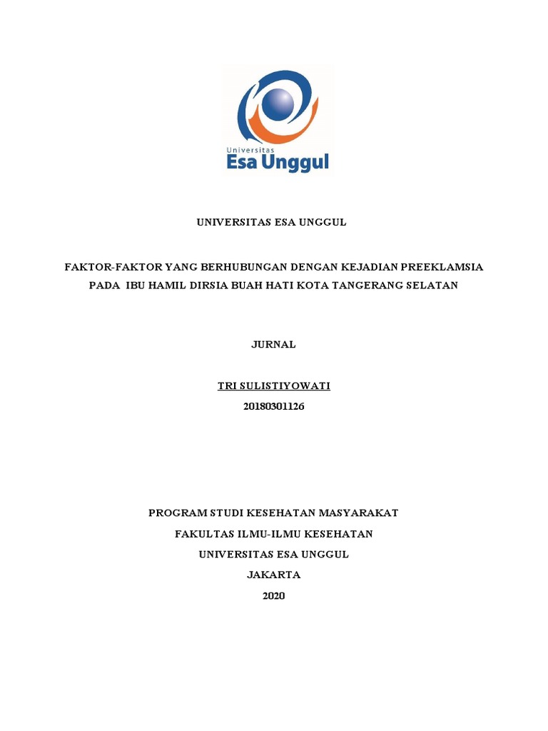 PEB Format Jurnal Revisi 1 | PDF | Odds Ratio | Health Sciences