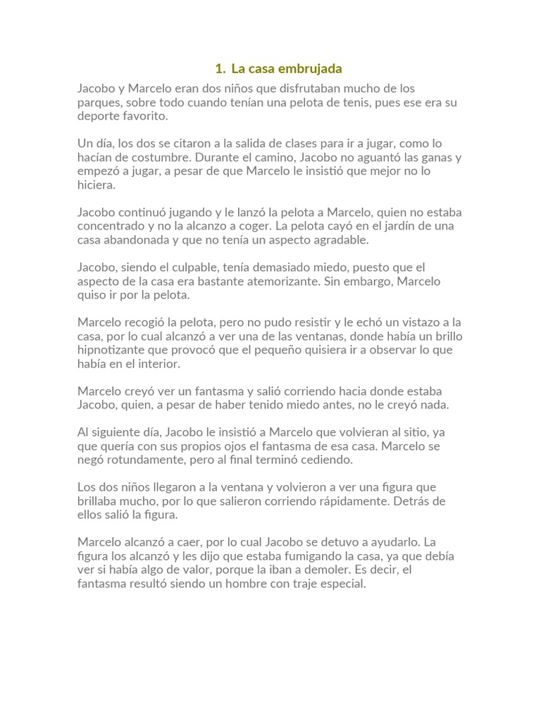 La Casa Embrujada | PDF