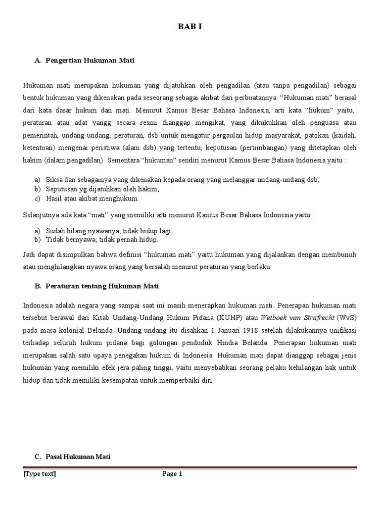 Hukuman Mati | PDF | Politik