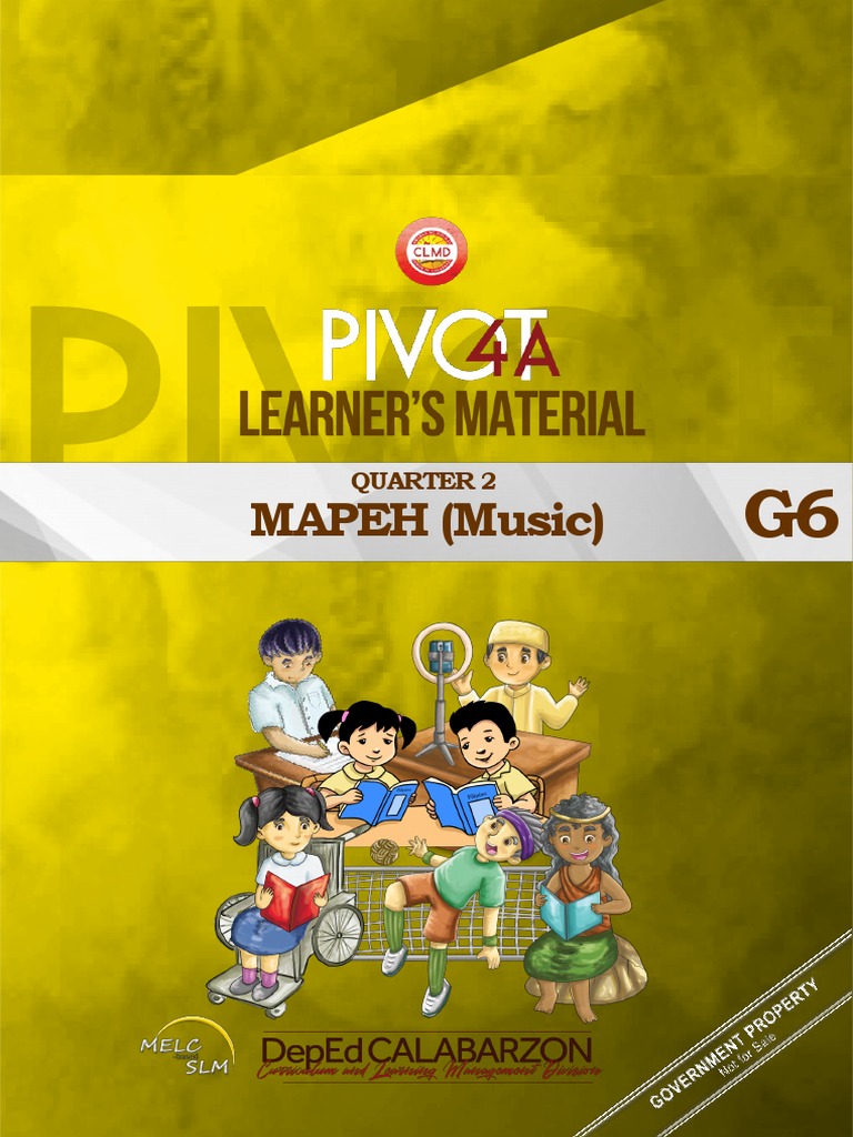 MAPEH (Music) : Quarter 2 | PDF | Scale (Music) | Learning