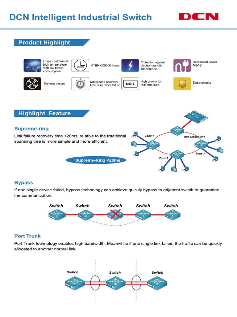 DCN Industrial Switch | PDF