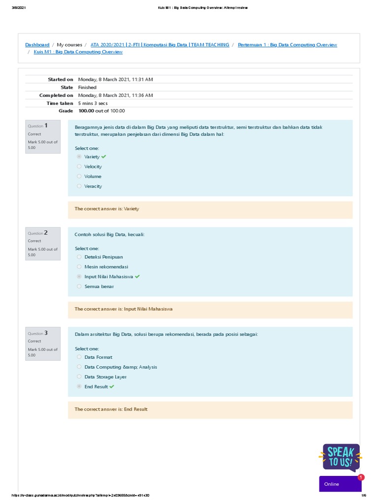 Soal KBD m1-m10 2021 | PDF | Komputer