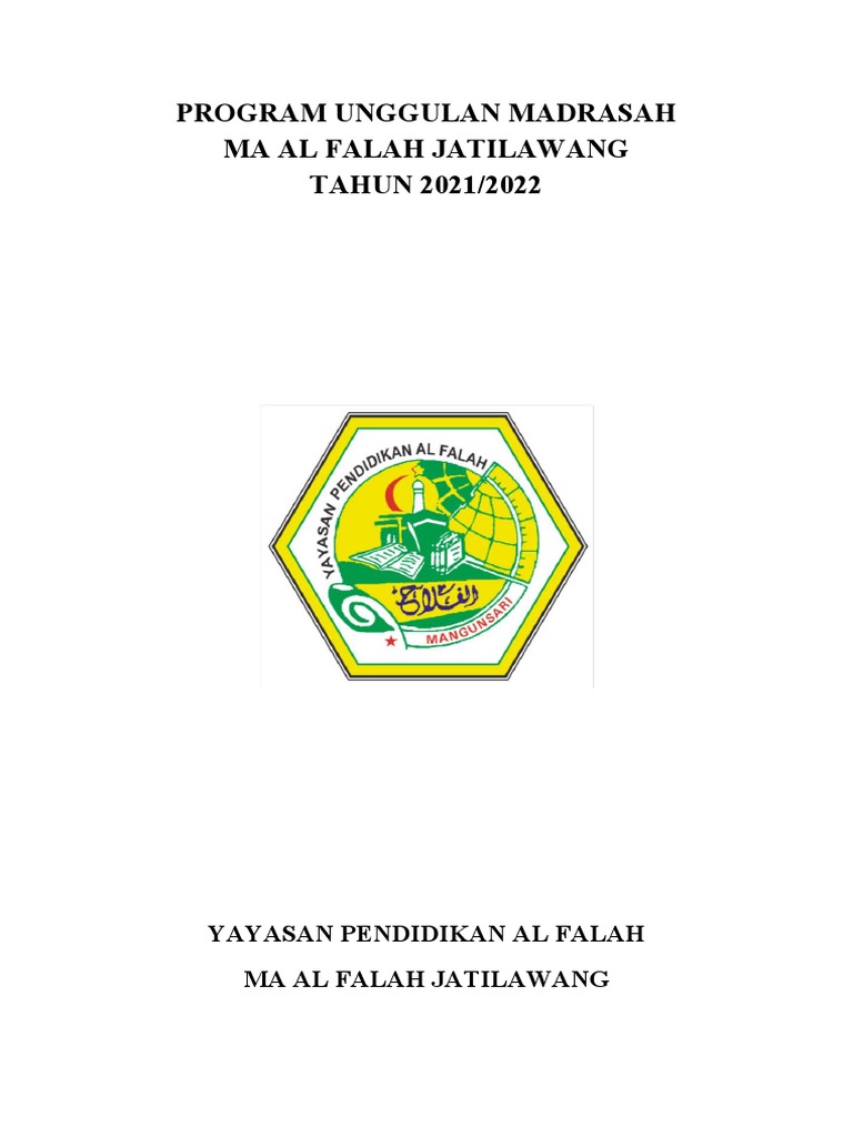 Program Unggulan Madrasah | PDF