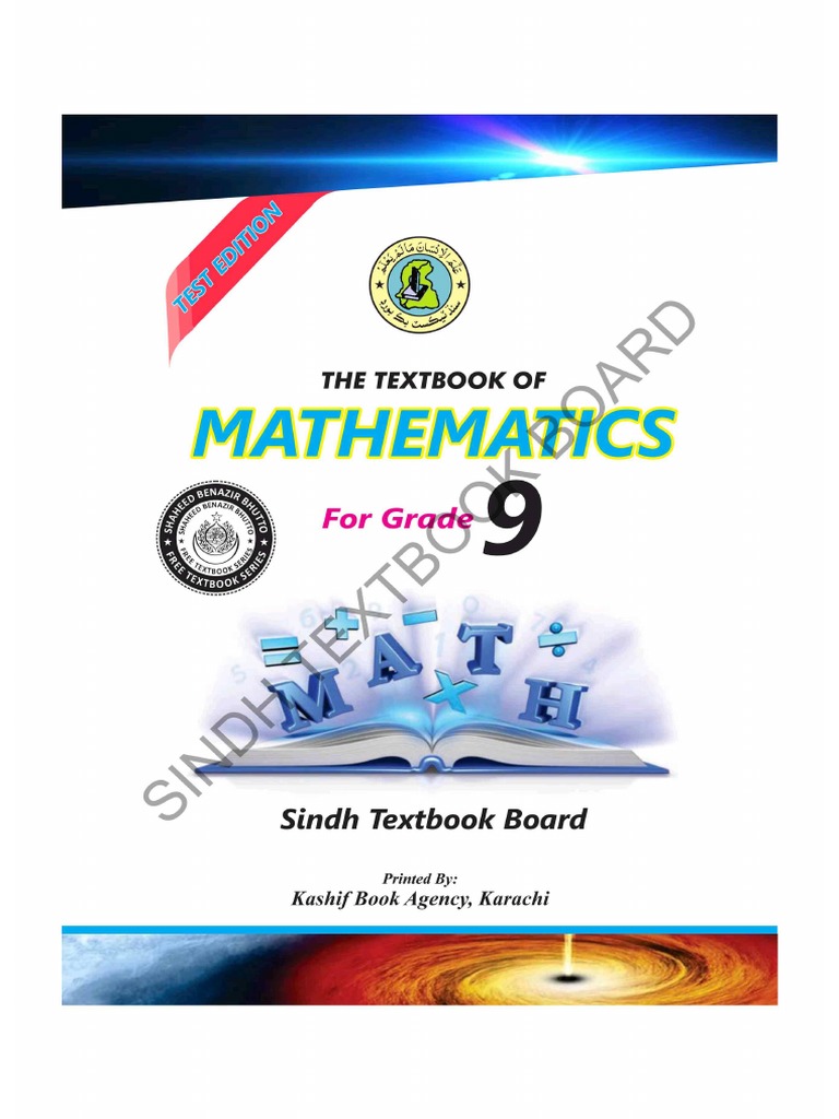 Maths Class 9 Book | PDF