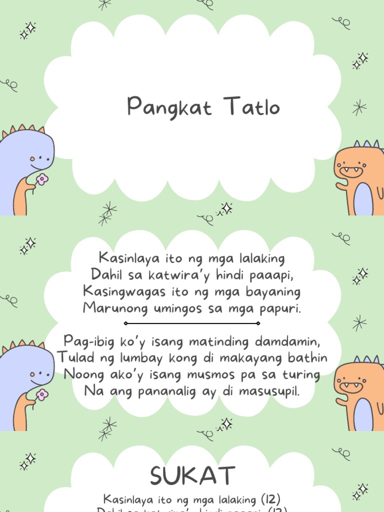Filipino Pangkatang Gawain Pangkat 3 | PDF