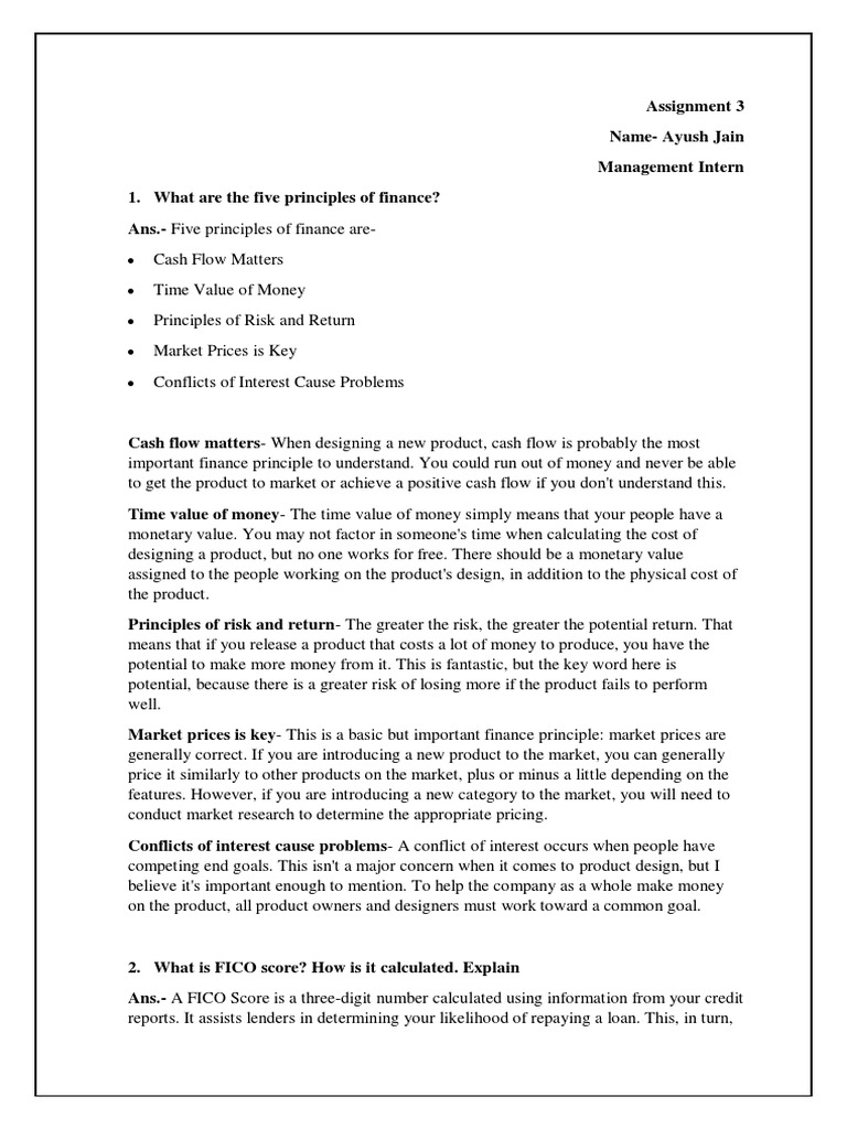 Assignment 3 (Ayush Jain) | PDF | Book Value | Asset Allocation