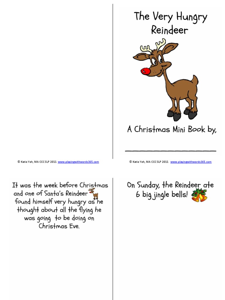 Very Hungry Reindeer BookPDF | PDF | Language Arts & Discipline