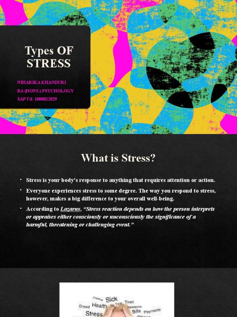 Types of Stress | PDF | Stress (Biology) | Psychology